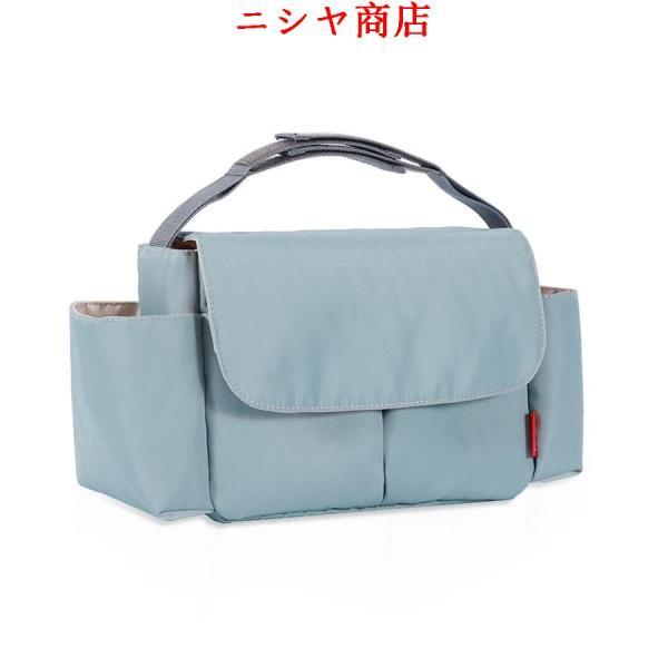 防水素材: 当社のベビーカーバッグは高品質のナイロンとポリエステル生地で作られており、環境に優しく、防水性があり、汚れにくく、拭き取りも簡単です。細かいステッチ、耐摩耗性、耐久性を備えた高品質。サイズ：36×11.5×17cm(14.1×4...
