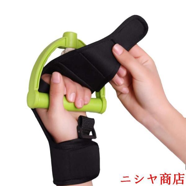 高品質の布地：このリハビリトレーニンググローブは、柔らかいキャンバス/メッシュ布、防水シルク、ナイロンテープで作られています。柔軟性があり、快適に着用でき、手を傷つけません。丈夫でお手入れも簡単。実用的な補助リハビリ訓練ツールです指の分離設...