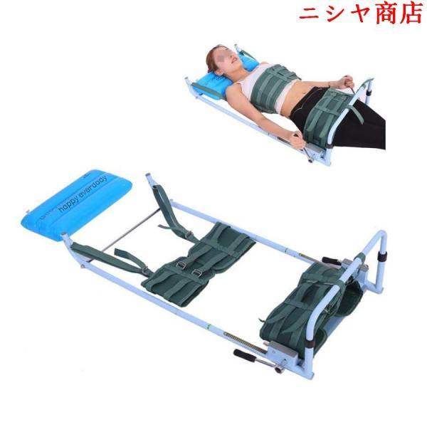 ★動作原理：腰椎牽引ベッドは腰椎症を治療するための効果的な方法の一つである牽引治療法を採用し、ラックとピニオン構造を組み合わせて、そして牽引の目的を達成するために筋肉の弾力性によって発生する反力を使用します。★多機能：腰の疲労や軽微な損傷を...