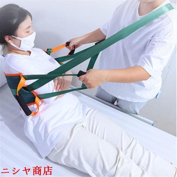 【滑り止めデザイン特殊素材】：コンベヤースリングは、頑丈な滑り止めナイロンウェビングとオックスフォードクロスでできており、スリングが上にスライドするのを防ぎます。滑りにくく、丈夫手触りが柔らかく、ぴったりとフィットします。両側のパッド入りハ...