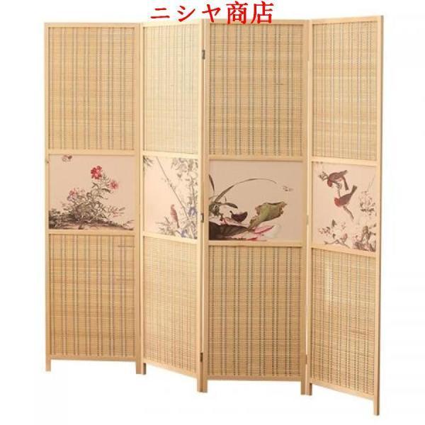 【折り畳み屏風】新しいデザインの折りたたみ屏風は、サイズは150/170/180/200X50cmであり、和室でも洋室でも心のままにコーディネートでき、違和感がありません。部屋の雰囲気を変えて、古めかしい雰囲気をプラスします。【精選松木枠 ...