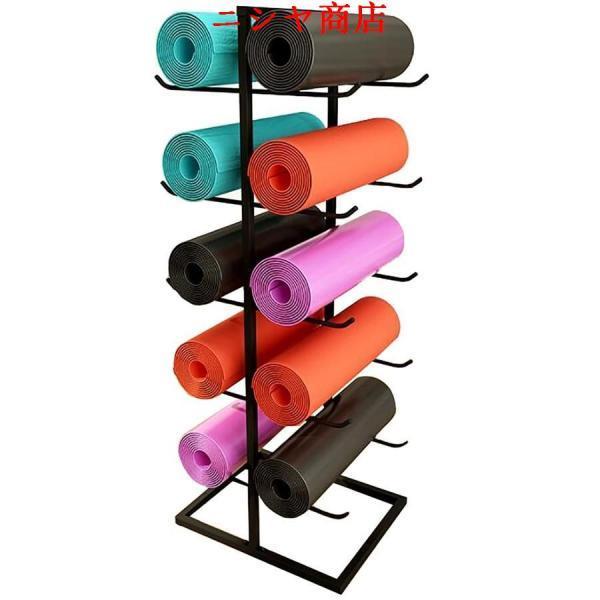 【金属構造】：高品質の金属を使用し、表面は酸化防止と防水塗装層でコーティングされており、安定して耐久性があります。【大容量】：10マット：50×40×130cm / 19.7×15.7×51.2インチ。 20マット：60×40×130cm ...