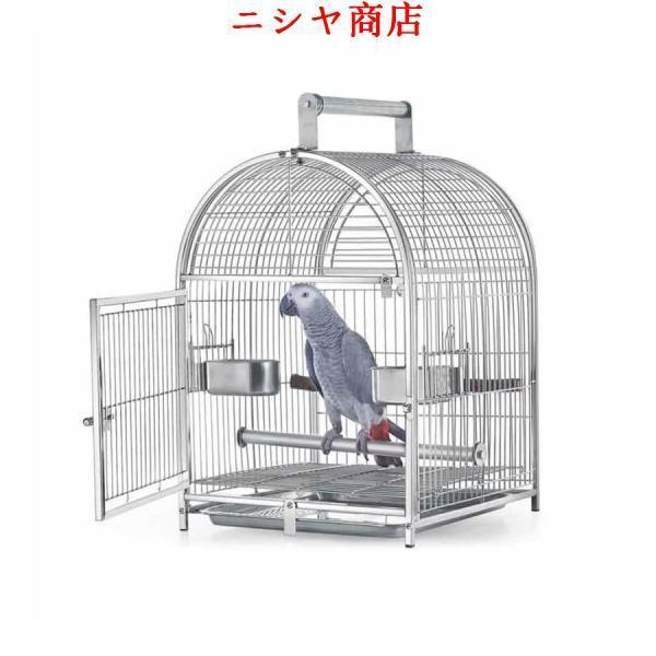 シンプルなバードケージには広い視野があります。トップハンドルのデザインは木や軒の上に吊るすことができますので、いつでもペットの力学を観察できます。オウム、シリアケット、ラブバード、ハト、フィンチ、ウズラなど、中小帯や中型の鳥に適しています。...