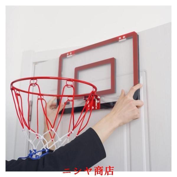 高品質のミニバスケットボールフープセット-透明な17.7 "x11.8"のバックボードは、高品質のポリカーボネート製で、飛散に強く、頑丈で、優れた耐久性を備えています。バックボードとブラケットの厚い保護フォームパッドは、ドアを損傷から保護し...
