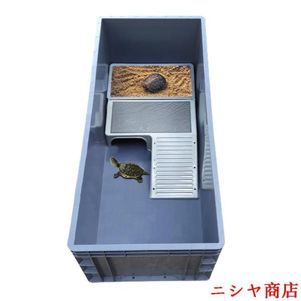 ★ 組み立てが簡単です。亀箱はすでに穴が開いています、製品を受け取った後、自分で排水金具をねじ込む必要があります、水漏れを防ぐために、排水弁を締める前に、密封水テープを数回転巻いて、他の付属品は暇な時に合わせるだけで、ペットの屋敷の組み立て...