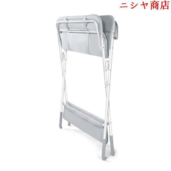 【安全で安定した赤ちゃんのおむつ交換台】：丈夫なスチールパイプフレーム構造、安全で肌にやさしい生地、頑丈な耐久性、そして長持ちします。【多目的おむつステーション】：親がおむつを替えたり、マッサージをしたり、赤ちゃんの着替えをしたりするのに適...