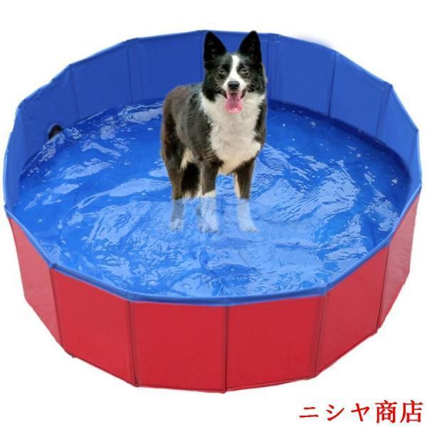 -アップグレードされた素材：ドッグプールはPVCとPP素材でできており、下部の滑り止め素材は厚く、側面は通常のファイバーボードよりも厚いが軽量で持ち運びに便利な6mm厚のPPボードを使用しています。水がなくても形がよく保たれます。-コンパク...