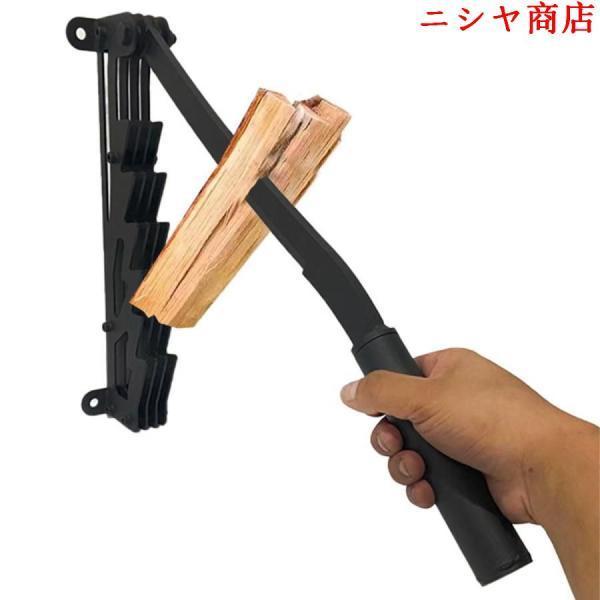 高品質の素材：高硬度の炭素鋼設計で作られており、耐衝撃性、耐押出性、耐摩耗性、耐腐食性、防錆性があり、破損、腐食、変形がありません。安全で効率的：当社の薪割り機は安全のためのトップリングとハンドルを備えており、ブレードの上に丸太を置くだけで...