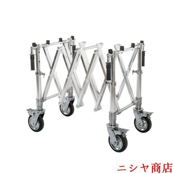 ★ 高品質のステンレス鋼: 葬儀用教会カートは高品質で作られており、ステンレス鋼の頑丈な棺ホルダートロリーで作られています。★仕様：展開サイズ：155*60*63cm 正味重量：19kg、総重量：20kg 耐荷重：&amp;amp;amp;...
