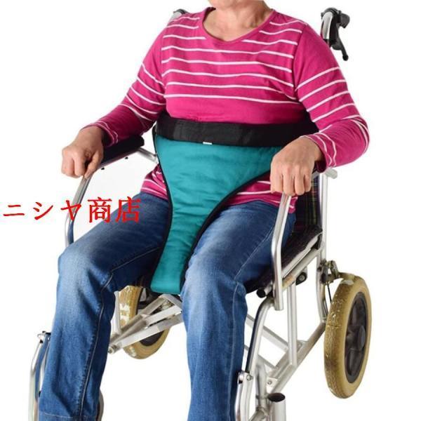 【セキュリティ保護】人間工学に基づいたデザイン、腰を拘束するシートベルトのT字状、腹部及び股は、より包括的安全性と長老や患者のための強力な保護を提供します。【洗える】この高品質の車椅子拘束具は洗えるし、使いやすいです。私たちのシングルサイズ...