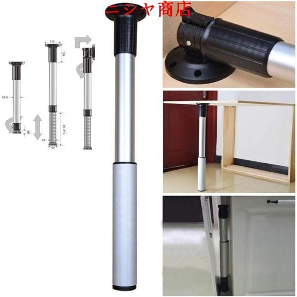 ★高品質の素材：高品質のアルミニウム合金とナイロンで作られた表面は陽極酸化された銀で、脚をスタイリッシュで美しくします。 積載量（テーブル脚あたり）は15KGを積載できます★調整可能：510-710 mm（200 mmの間で調整可能）、71...