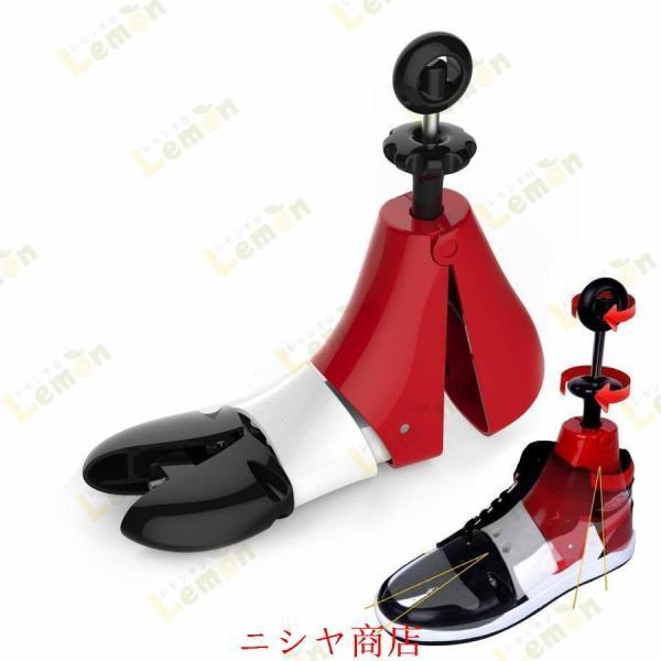 【長く使えるデザイン】 日本人の足のサイズ＆使用習慣に徹底的合わせて設計され、 靴のあらゆる所までたどり着けます！靴本来の形に大矯正できます！ シューズストレッチャーがあれば、ご自分で簡単に自分仕様に靴をリフォームできる。 少し手をかけてあ...