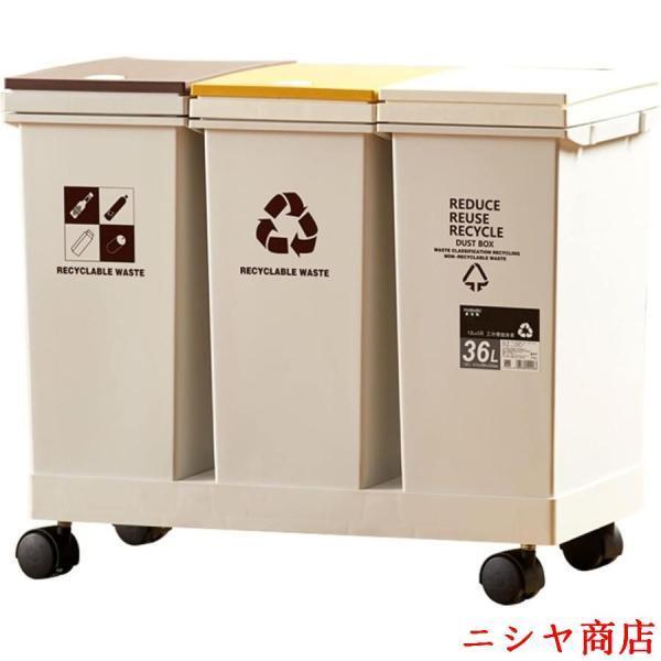 【3分別ゴミ箱】この薄い自由な分別ゴミ箱は、コンビニやスーパーのゴミ袋やビニール袋をかけるだけで、ゴミを分別することができます。蓋を開けると、移動しやすく、隙間に簡単に入れることができ、しかも薄いので高品質なPPプラスチックを採用しています...