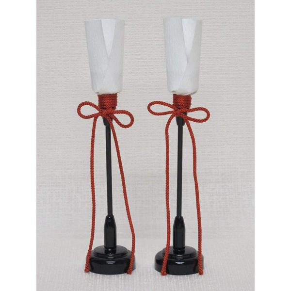 油灯24対（２個）でセットです。高さ24cm×幅5cm （屏風の高さ27〜30ｃｍに使用）素材：木製、紙