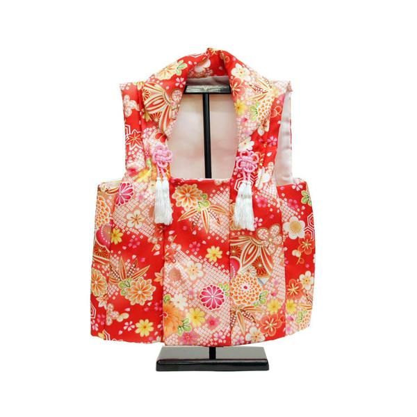 高級被布着　祝い着 3−9151 ○商品詳細 高級被布着（祝い着）になります。素材はポリエステルです。御祝い用にいかがでしょうか。 ◇商品状態 新品です。△ 寸　法　 1から3歳になられたぐらいまで着用できます。身幅29cm 　身丈43cm...