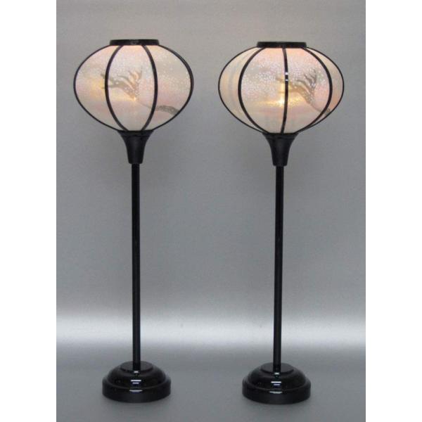 コードレス雪洞対（２個）でセットです。高さ35cm×幅12cm 　（屏風の高さ39〜42ｃｍに使用）雪洞１本あたり単４電池×２（合計４本）素材：樹脂製品コードレス雪洞対（２個）でセットです。高さ40cm×幅12cm 　（屏風の高さ42〜45...