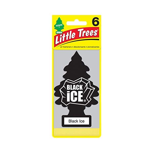 リトルツリーブラックアイスの香り6枚セット最初にビニールから全部あけずに、上に切り込みをいれて徐々に出していくと、とても長持ちします。