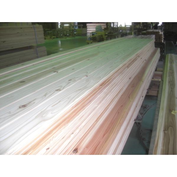 ●スマホで閲覧の際は「商品説明をもっとみる」をタップしていただくと、送料表のリンクと商品の詳細情報が確認できます。商品名　　　　　：杉　羽目板　生き節パテ補修加工形状・仕上げ：相決り・突詰サイズ　　　　　：2970ｍｍ×10ｍｍ×135ｍｍ...