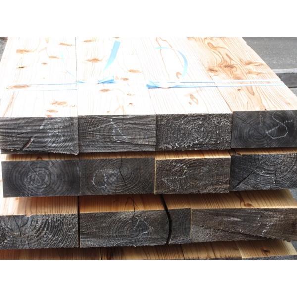 ●スマートフォンで閲覧の際は「商品説明をもっとみる」をタップしていただくと、送料表のリンクと商品の詳細情報が確認できます。商品名　　　　　：杉　枕木：デッキ材　KDP　加工形状・仕上　：人工乾燥・4面プレーナー仕上げサイズ　　　　　：3ｍ ...