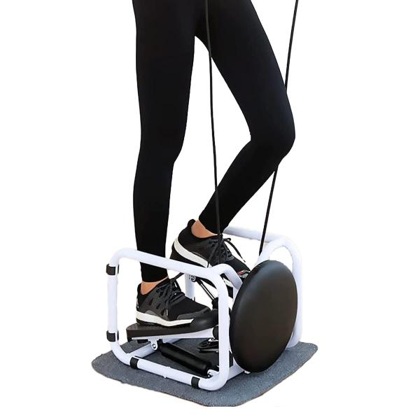 【スマートLEDディスプレイ】高精細LED電子ディスプレイを備えた家庭用スツールステッパー。 運動中にリアルタイムで運動状況を把握でき、運動頻度、時間、カロリー消費データを記録できるので便利です。【滑り止めペダル】登山ステッパーのペダルは拡...