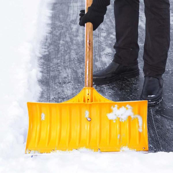 雪かきの材質PP+鉄、プラスチックパネル+金属リベットの貼り付け面は、丈夫で耐久性があり、使用と取り付けが便利である。（木の柄を含まない）雪かき機は大型プラスチック製のシャベルヘッドの設計を採用し、シャベルを押すのが便利で、時間と労力が省け...