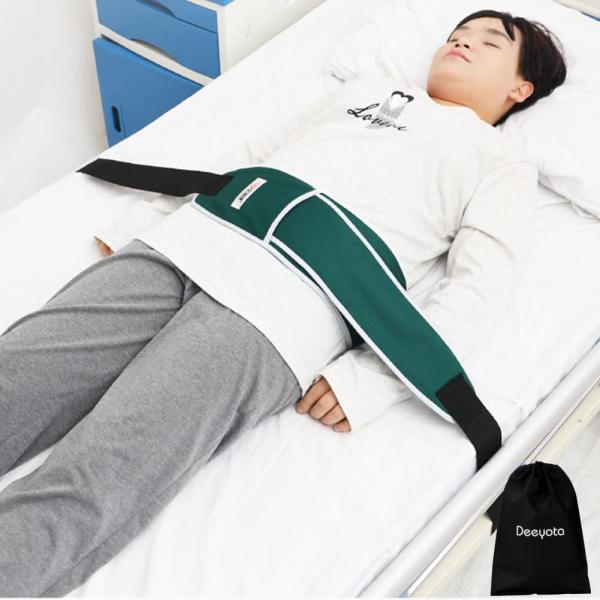【セット内容】ベッド拘束ベルト1枚＆ドローストリングポケット1枚「寄贈品」。注意：受け取っていない場合は、他の販売者の偽造品を購入した可能性があります。この医療用拘束ベルトは、看護師、在宅ケアの専門家、および養護施設にスタッフを配置する人々...