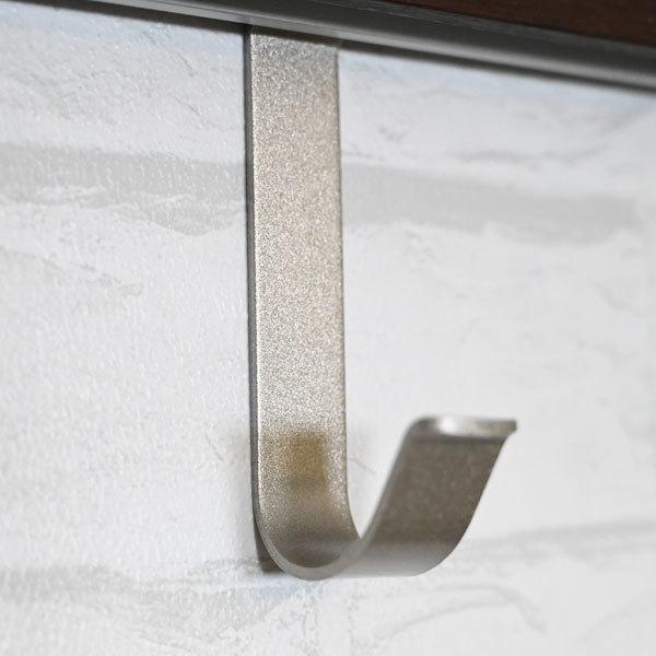 スリムウォールシェルフ用追加Ｊ型フック