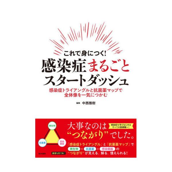 品名:これで身につく！感染症まるごとスタートダッシュ出版社:医学書院著者:中西雅樹発売日:2026/1/15価格:3960円(税込)判型:Ｂ５ISBN:9784260062824キーワード:コレ デ ミニツク カンセンショウ マルゴト スタ...