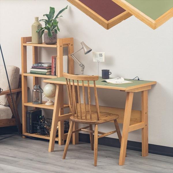 ・リビング学習におすすめのインテリア性に優れたデスクです。・天板はペン・鉛筆の滑りがよく、書き物がしやすいです。　※強い筆圧で書き物をすると痕が残る可能性もあります。・コンセント2口とUSBポート付き。スマホやタブレット、PC作業も快適です...
