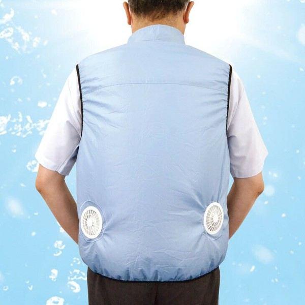 夏はこれで決まり！熱中症対策に最適な、着る扇風機「クールファンベスト」が登場です。●色／グレー●風量は3段階調節が可能で、両脇には便利なポケット付き。●丸洗いOK(ベストのみ)[セット内容]ベスト、モバイルバッテリー、ACアダプター、ファン...