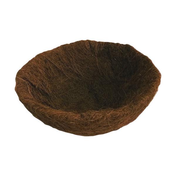 特長●ヤシ繊維の目が密なので、土がもれる事なく植物を植えられます。用途●ハンギングバスケットＳ専用の、交換用ヤシマットです。仕様●高さ(mm)：13●土の容量(L)：2.4●色：茶●直径(mm)：25●適合プランター：ハンギングプランターS...