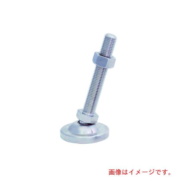 特長●強靭な台座部分で重量物向けのアジャストボルトで、最大15°の傾斜に対応しているため傾斜面でもレベルの調整が可能です。用途●傾斜面15°以内の斜面沿いに。仕様●ねじ寸法：M20●ねじ長さ(mm)：130●台座径(mm)：60●材質：SU...