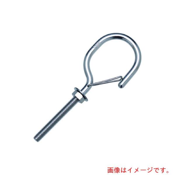 特長●ステンレス製で錆びにくく、耐久性に優れます。用途●壁面・床面・柱などに設置し、チェーン・ワイヤ・ロープなどの端末金具として。仕様●使用荷重(kN)：0.20●ねじ径：M8●D(mm)：7●L(mm)：155●L1(mm)：88●A(m...