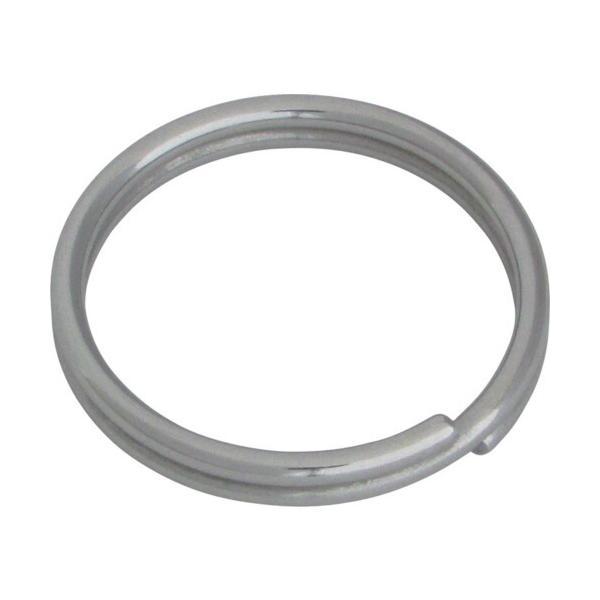 特長●手軽に連結作業ができます。用途●キーホルダやチェーンの端末金具として。仕様●使用荷重(kN)：0.02●D(mm)：1.6●L(mm)：15材質●ステンレス（SUS304）●仕上げ：バレル研磨仕上げ質量・質量単位●16.0g【メーカー...