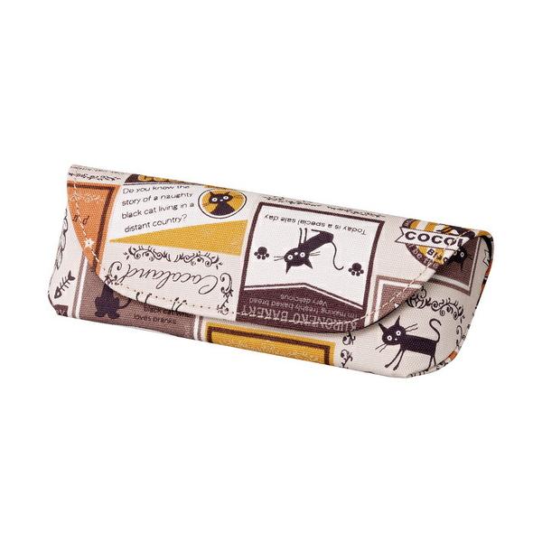 ●ケースタイプ： セミハード●仕様： マグネット式●素材： 布（コットン・ポリエステルなど）●鼻当： あり●内貼り： ブラック●重量： 55g●内寸： W155×D55×H28mm【メーカー名】（株）パール【メーカー品番】092910