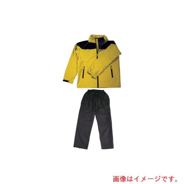 特長●生地はストレッチ素材を使用した動きに対して突っ張りにくく、上着ファスナーに止水ファスナーを使用して、雨の侵入を防ぎます。●ファスナー引手部分には反射材を使用し、肩口の配色の箇所は生地が2枚になっています。●摩擦や耐久性が優れており、フ...