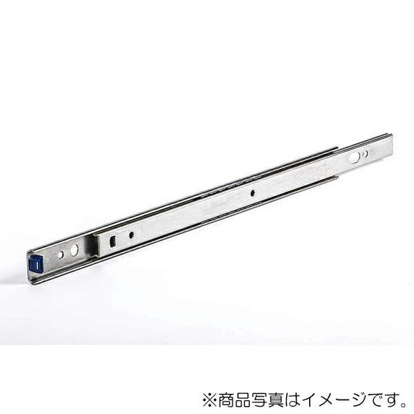 ●3/4スライドの2段引スライドレールです。●レール長さ： 700mm●主な材料： 鋼●高さ： 36.5mm●移動距離： 520mm●耐荷重/ペア： 147N●質量/m： 960g※レールの脱着はできません。※グリスの色違いによる性能上の影...
