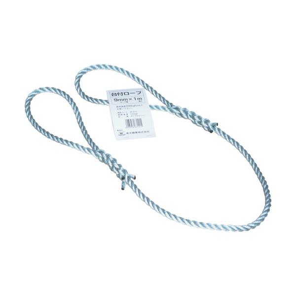 特長●ワイヤに比べ、サビなどが発生せず、荷物を傷つけることがありません。仕様●色：GG●線径(mm)：9●長さ(m)：1●両アイスプライス加工質量・質量単位●0.07kg【メーカー名】高木綱業（株）【メーカー品番】36-3141