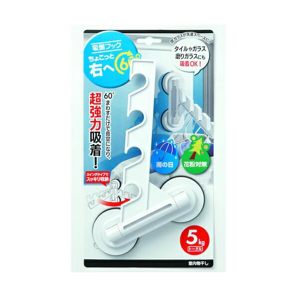 特長●ゲルタイプの吸盤フック。●浅い凹凸であればエラストマーのが入り込み中の空気を逃がしません。仕様●耐荷重(kg)：5●縦(mm)：260●横(mm)：145●色：ホワイト材質●本体：ABS樹脂●吸盤：ポリウレタン質量・質量単位●200....