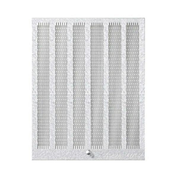 ●素材： ガルバリウム鋼板●サイズ（mm）： 201（W）×269（H）●フィルター刻印： F261H1AA、G261H1AA、A261H1AA●入数： 2【メーカー名】富士工業（株）【メーカー品番】109RZ100