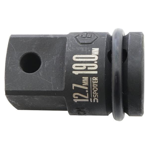 ●差込角12.7mmから19.0mmへの変更に●差込角変更用のアダプタです。●本体サイズ： 幅25×奥行25×高さ41mm●材質： 本体:Cr-Mo●本体質量： 90g【仕様】●差込角（mm）： 12.7（1/2in）●耐トルク（N・m）：...