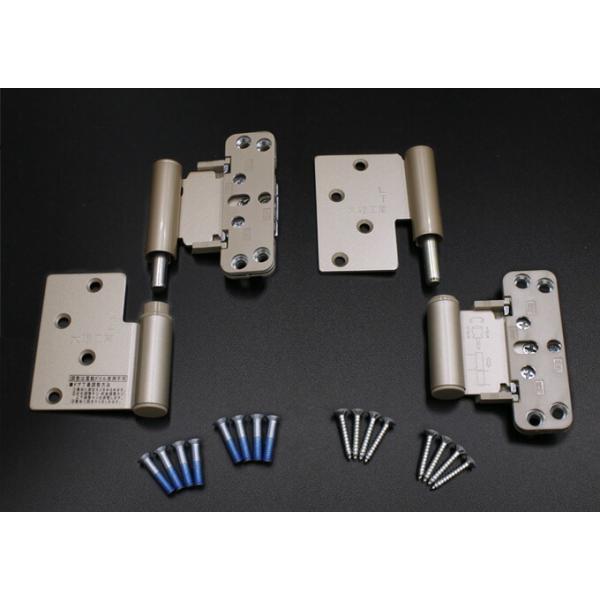 ●2015年10月〜のハピアシリーズの標準品丁番です。●枠側の丁番の固定方法がボルトネジ仕様になっています。●2枚吊開き戸 扉1枚分（枠側上下、扉側上下）の丁番セットです。●左開き用 Tシルバー色です。●2008.11以降製造の開き戸でも使...