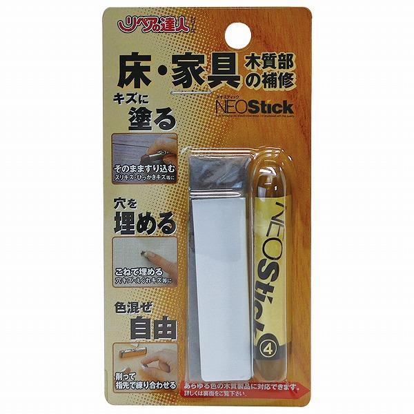 ＜特長＞●塗る、埋めるでカンタン補修。●指先で練りあわせて、色混ぜがカンタン。●補修部の肉痩せや変色がなく、耐久性バツグン。●仕上げ専用ヘラ付き。＜ご使用方法＞●塗る（1）キズを整える。（2）キズに直角にすり込む。（3）はみ出したネオスティ...