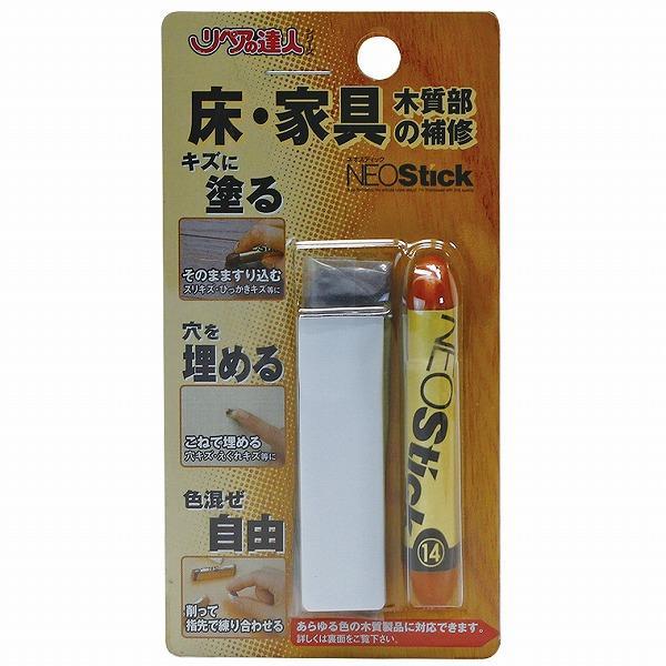 ＜特長＞●塗る、埋めるでカンタン補修。●指先で練りあわせて、色混ぜがカンタン。●補修部の肉痩せや変色がなく、耐久性バツグン。●仕上げ専用ヘラ付き。＜ご使用方法＞●塗る（1）キズを整える。（2）キズに直角にすり込む。（3）はみ出したネオスティ...