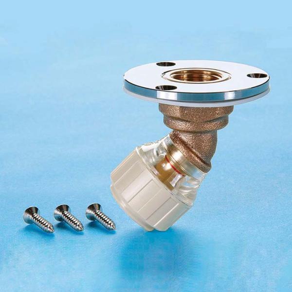 ●架橋ポリエチレンパイプ対応ワンタッチ継手●寸法：D1:33、D2:58、D3:48、L1:36.8、L2:13、L3:29、N:Rc1/2（図参照）●呼び径： 13A●JIS認証： JIS K 6788/6770※十字穴付皿タッピンねじ（...