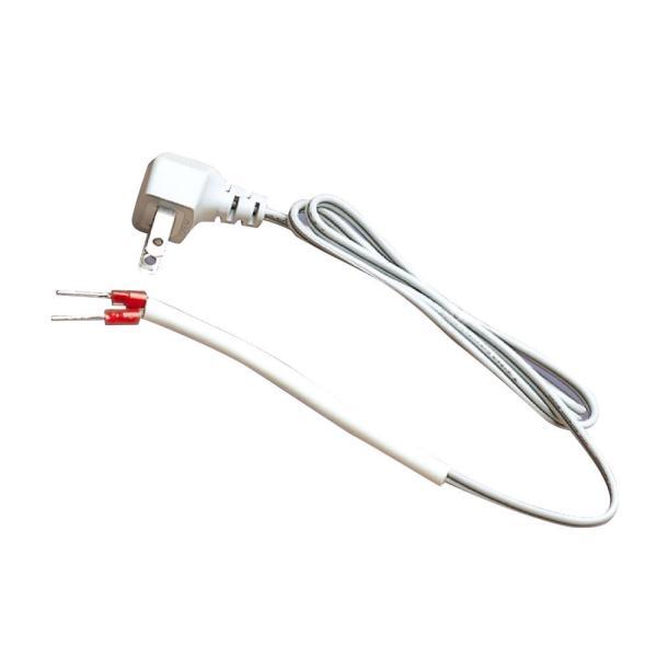 ●棒端子付き●保護チューブ付き●サイズ： 全長80cm●色： ホワイト●その他： VFF 2×0.75mm2※パイプ用ファンの電源を室内コンセントから取る場合に使用します。※浴室には使用出来ません。【メーカー名】高須産業（株）【メーカー品番...