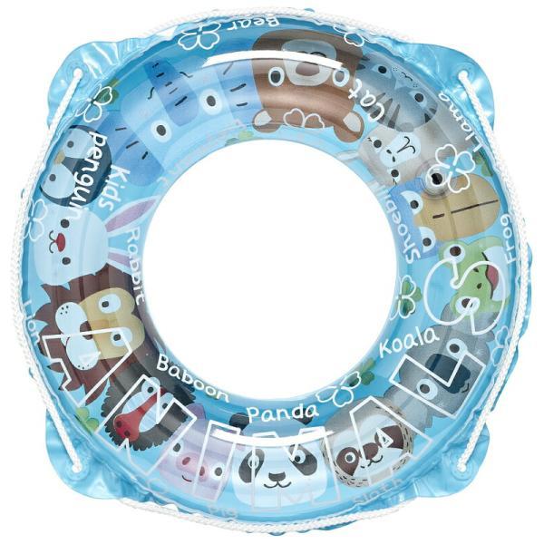 ●対象年齢3歳〜5歳くらいのお子様に最適！●膨らんだ状態のウキワの内周は約70〜75cmです。●ロープ付き。●かんたん空気栓装着商品●素材： 塩化ビニル樹脂（玩具安全基準適合PVC）●商品サイズ： サイズ（cm）:50、空気を入れた内周サイ...