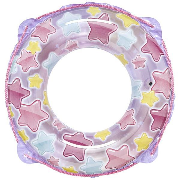 ●対象年齢3歳〜6歳くらいのお子様に最適！●膨らんだ状態のウキワの内周は約80〜85cmです。●ロープ付き。●かんたん空気栓装着商品●素材： 塩化ビニル樹脂（玩具安全基準適合PVC）●商品サイズ： サイズ（cm）:55、空気を入れた内周サイ...