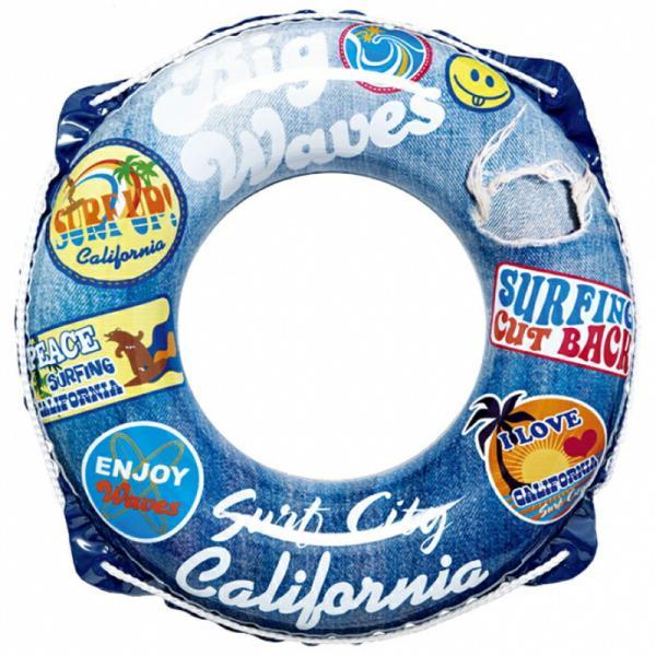 ●膨らんだ状態の浮輪の内周が約85〜90センチの浮輪です。●対象年齢4歳〜8歳くらいのお子様に最適。●ロープ付き。●かんたん空気栓装着商品●素材： 塩化ビニル樹脂（玩具安全基準適合PVC）●商品サイズ： サイズ（cm）:60●対象年齢： 3...