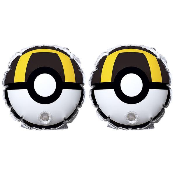 ●大人気キャラクター「ポケモン ☆ハイパーボール」のアームリングです。●アームリングはお子様の両腕の付け根に装着することで肩から上、つまり頭が沈まないようにする為の浮具です。水泳の練習やレジャーでの溺れ防止にお使い頂けます。●素材： 塩化ビ...